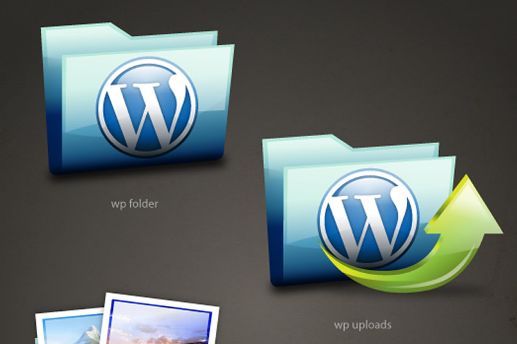 Free Wordpress Folder Icon Set (AI & PNG Formats) — Speckyboy
