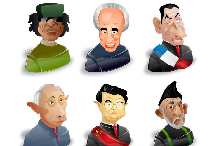 Free Political Characters Volume 2 Icon Set (AI & PNG Formats) — Speckyboy