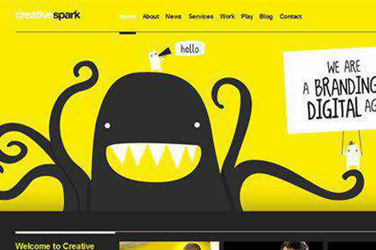 50 Inspirational Examples of Bright Colors in Web Design — Speckyboy