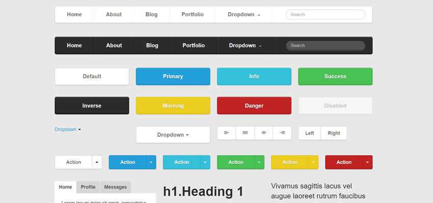 Template Bootstrap Gratis Pulp