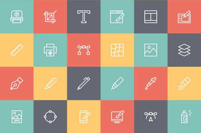 Line-Style Icon Sets on Speckyboy Design Magazine