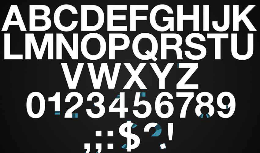 6 Free Animated Typefaces For Adobe After Effects