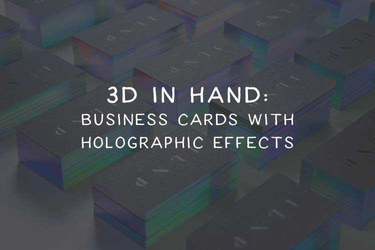 How To Make Holographic Business Cards at Paul Harlan blog