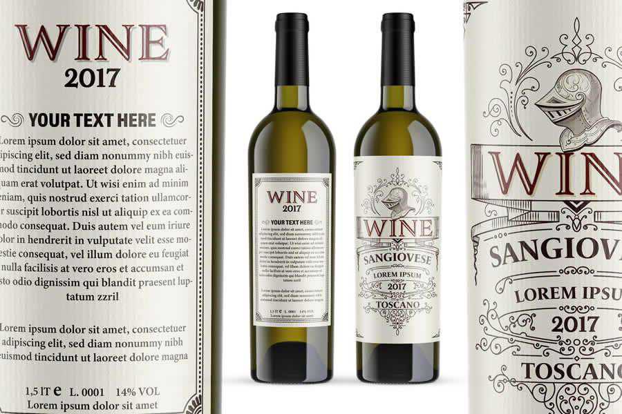 40 Elegant Wine Label Design Examples For Inspiration