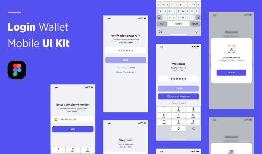50 Free Web Mobile UI Templates For Figma