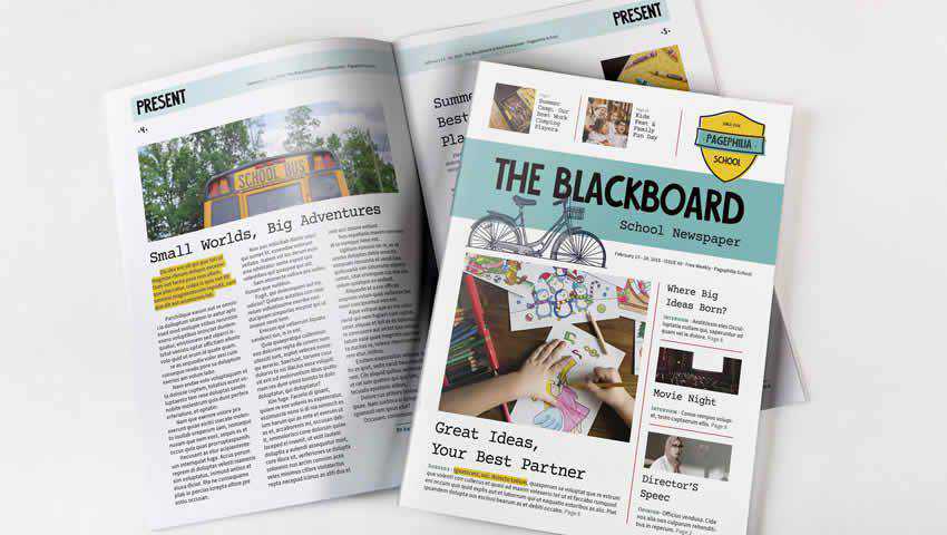 Newspaper Template Indesign Free Download Easegarry